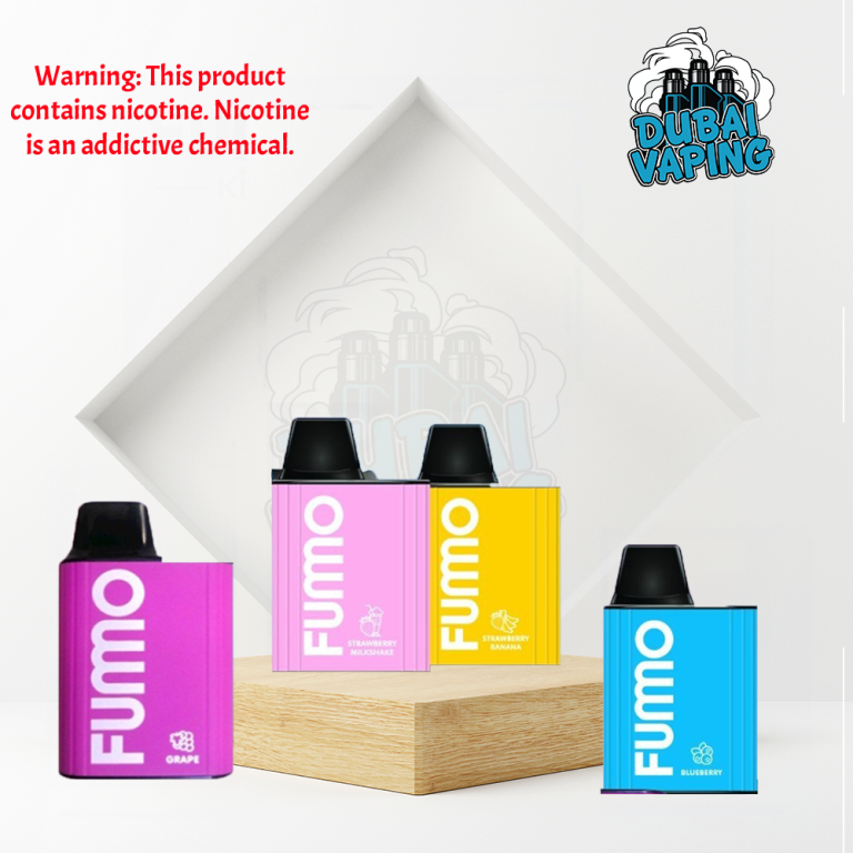 Fummo King 6000 Puffs Rechargeable Disposable Vape in UAE Dubai - dubai ...