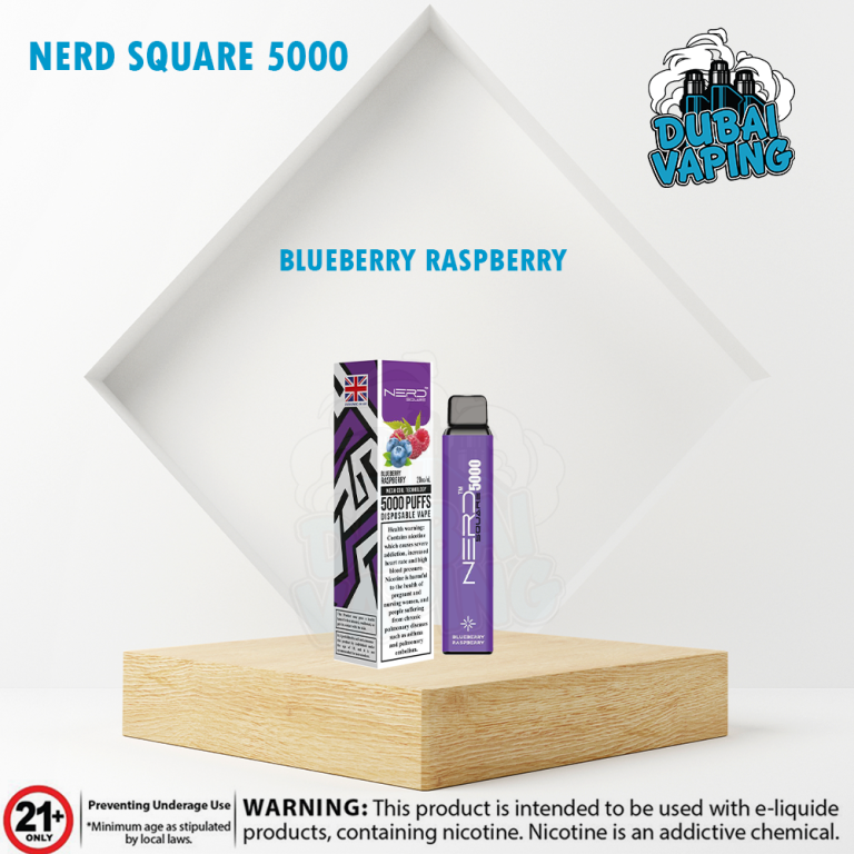 BUY NERD SQUARE 5000 PUFFS DISPOSABLE IN UAE
