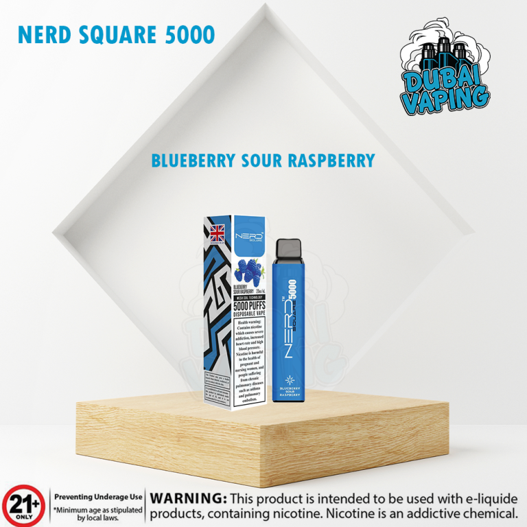 BUY NERD SQUARE 5000 PUFFS DISPOSABLE IN UAE