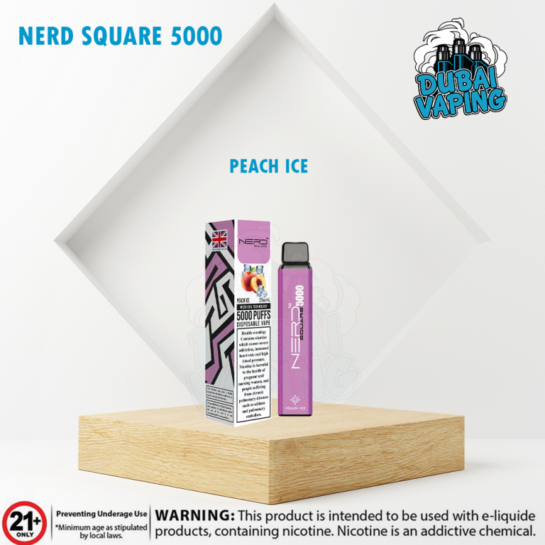 NERD SQUARE 5000 PUFFS DISPOSABLE IN UAE – dubai vaping